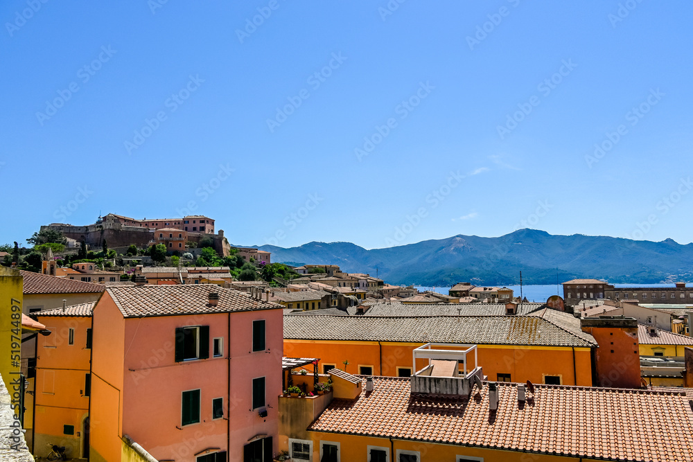 Portoferraio, Festung, Forte Stella, Falcone, Leuchtturm, Altstadt ...