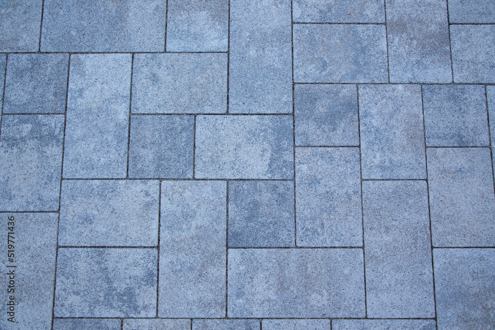 Virgin stone pavement for terrace, walkway, street or square, garden ...