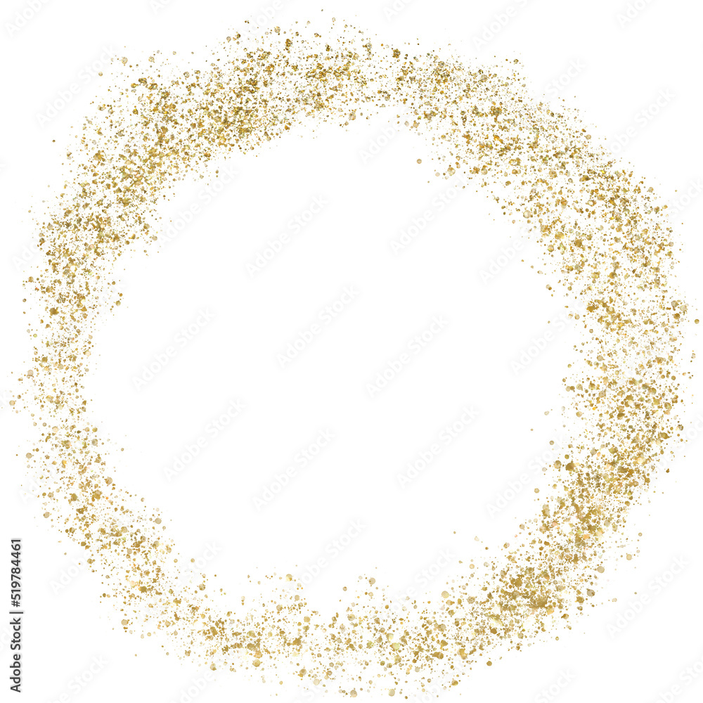 Gold Foil Frame ,gold splatter frames glitter,Gold brush stroke on ...