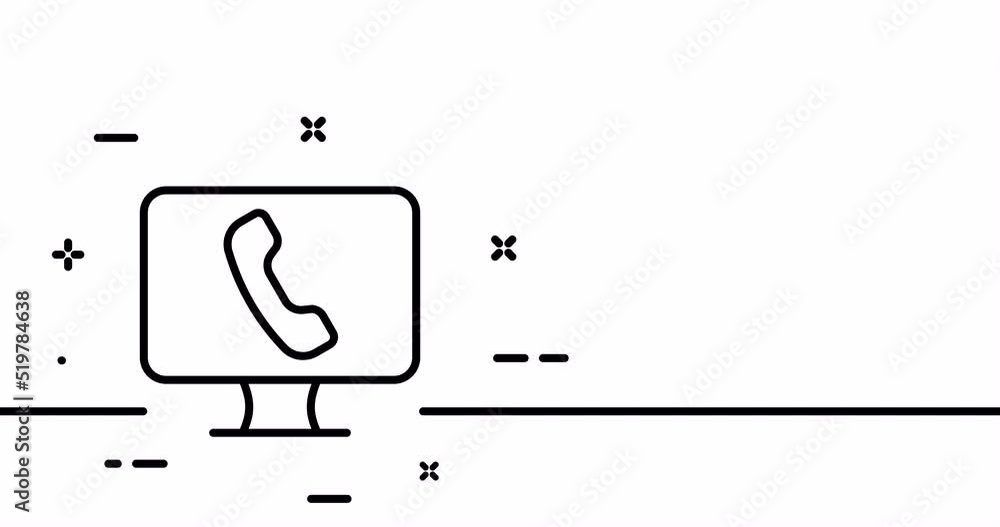 Phone in the monitor. Handset, wired and cordless telephone ...