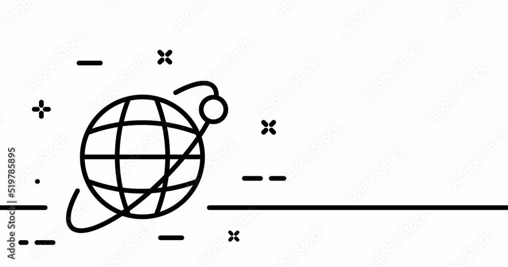 Geography. Globe, world, orbit, axis, equator, earth, setting, sphere ...
