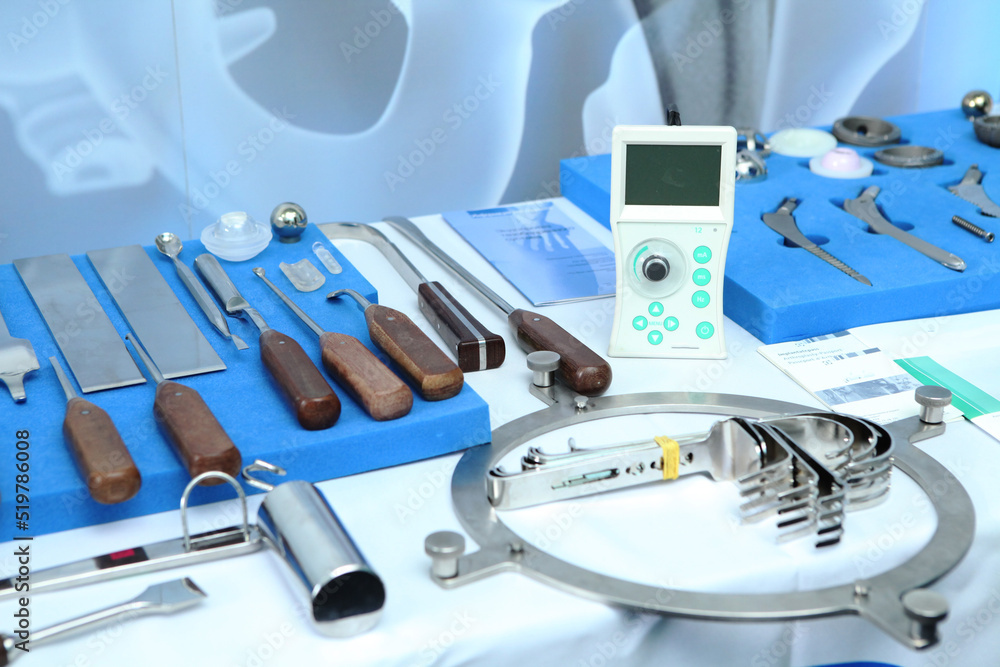 Exhibition of orthopedic instruments. A unique and sophisticated ...