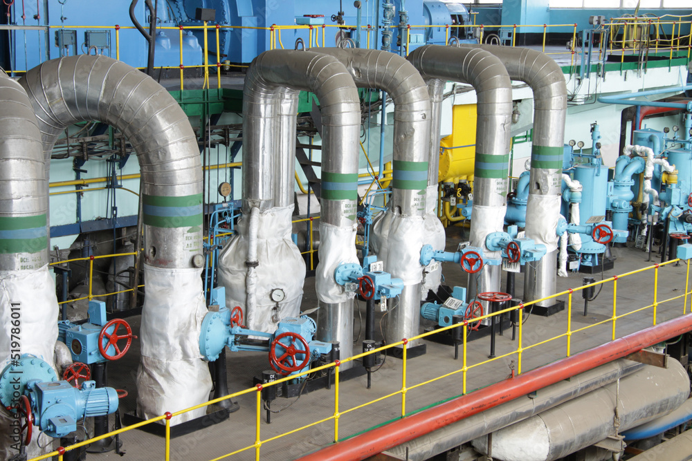 CHP. Huge production of heat generation for the population. Heat ...