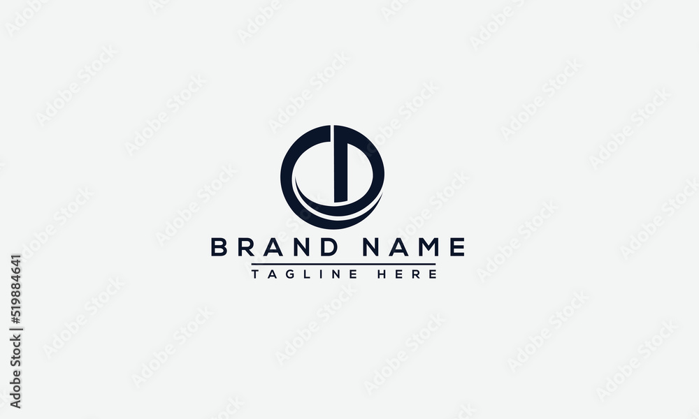 Logo design letter CD . Elegant modern. Vector template. Stock Vector ...