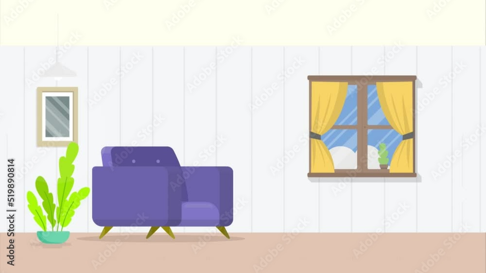 Flat Cartoon Background Footage. This 90 Flat Cartoon Background motion ...