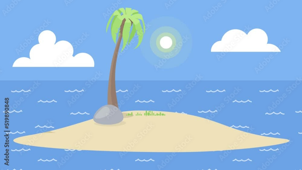 Flat Cartoon Background Footage. This 90 Flat Cartoon Background motion ...