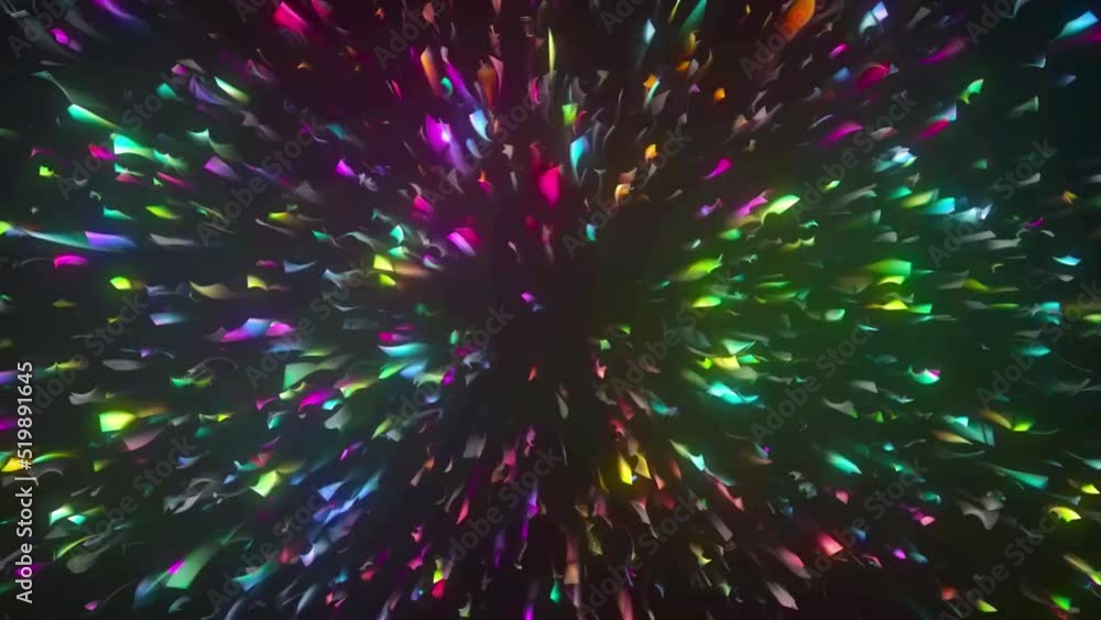 Colorful Confetti Backgrounds Loop. This Colourful Confetti Backgrounds ...