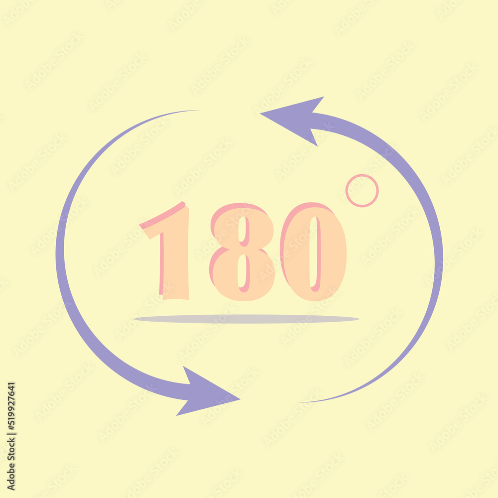 Full 180 degree change logo from one stage to another professionally ...