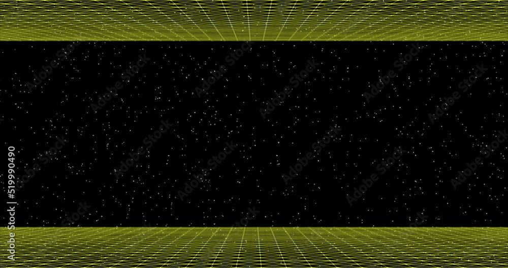 Yellow gates to space open. Star space. Alpha channel, transparent ...