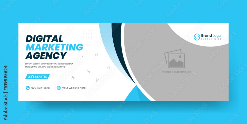 Digital marketing facebook cover | Professional business facebook cover ...
