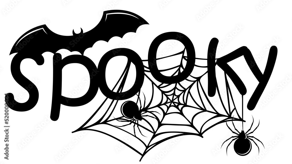 Spooky halloween svg, Halloween spider web svg file Stock Vector ...