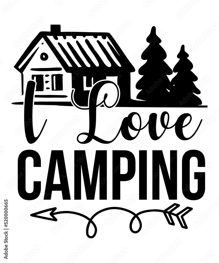 Camping Svg Files For Cricut Camper Svg Png Eps Dxf Camp Life Svg