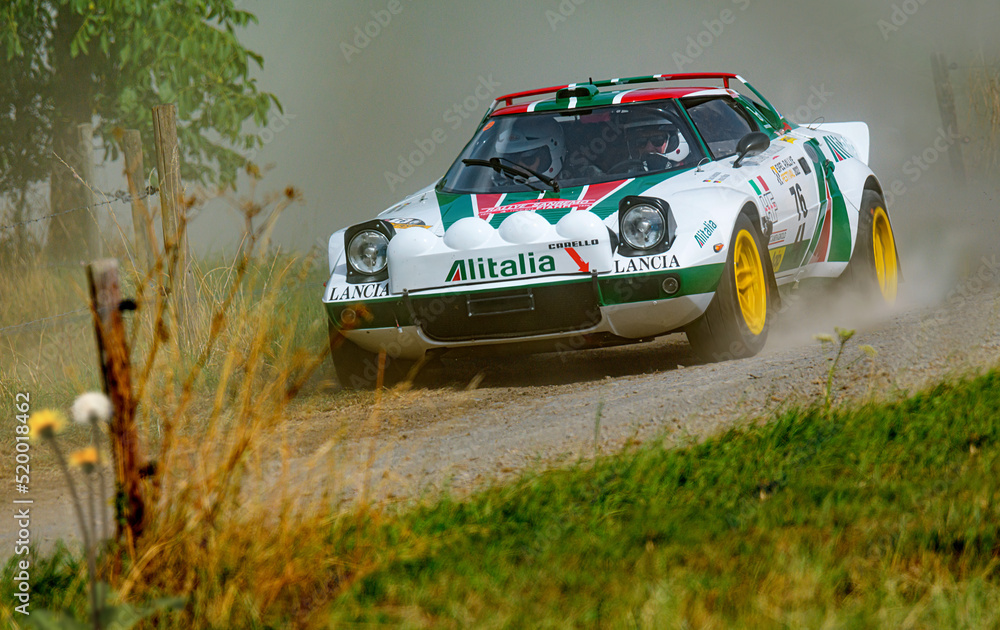 lancia stratos hf rallye car on at the eifel rallye festival 2022 Stock ...