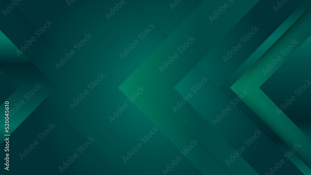 Modern dark green abstract geometric background wallpaper design ...