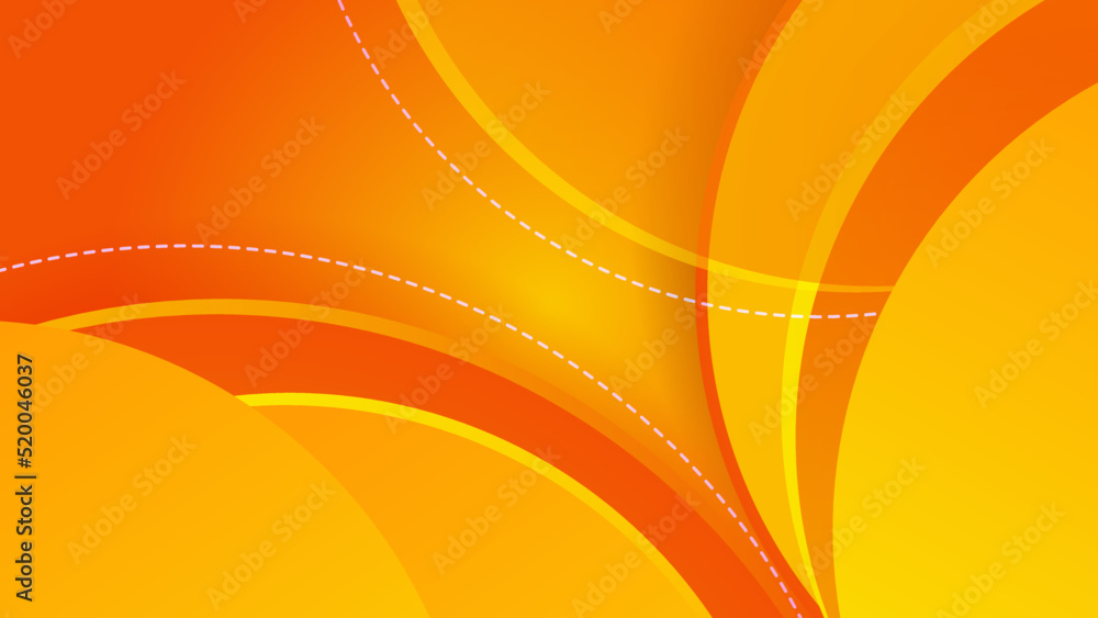 Modern orange and yellow gradient abstract background. Design for ...