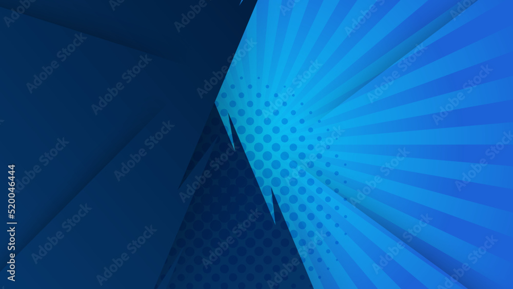 Modern blue gradient abstract background design. Design for poster ...