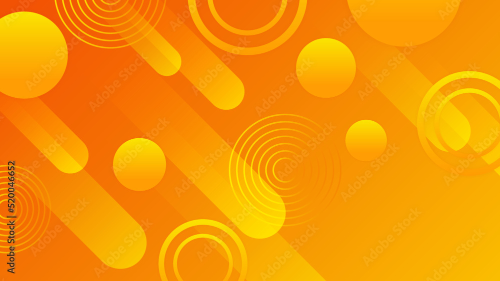 Modern orange and yellow gradient abstract background. Design for ...