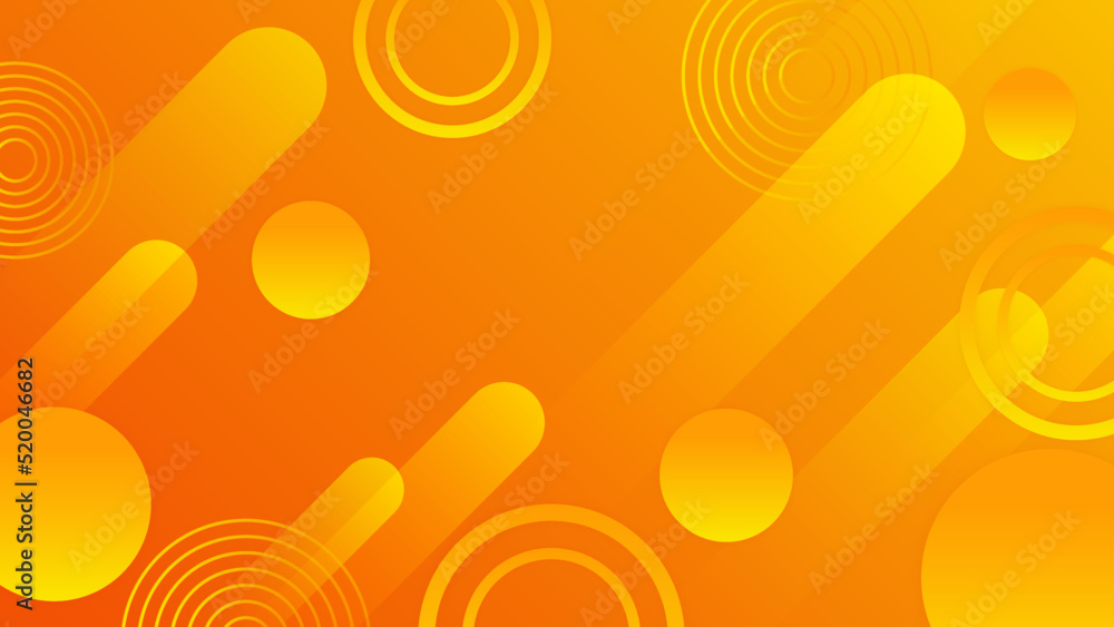 Modern orange and yellow gradient abstract background. Design for ...