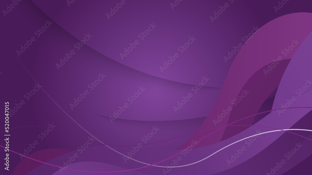 Modern purple gradient dynamic lines background. Design for poster ...