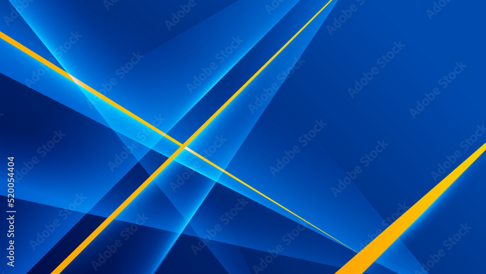 Abstract blue and yellow background. Design for poster, template on web ...
