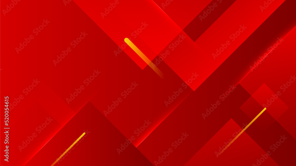 Abstract red and yellow background. Design for poster, template on web ...