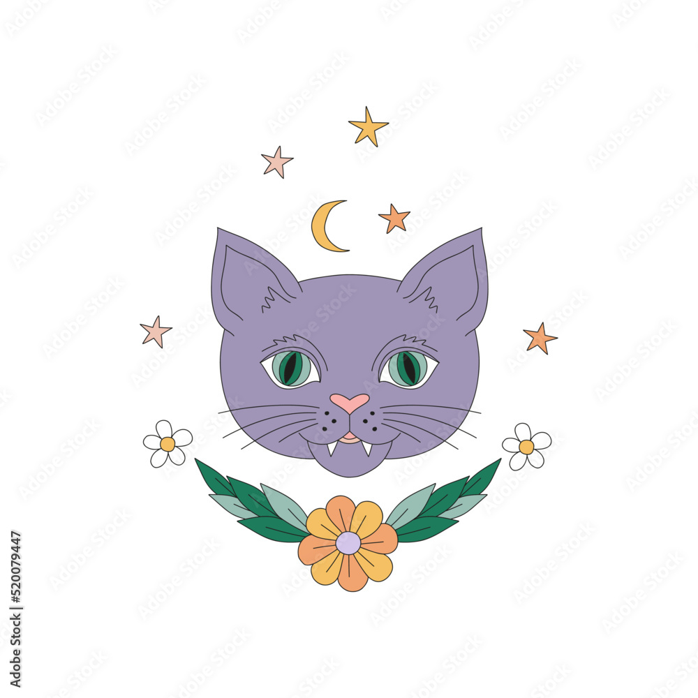 70s Cartoon Cat