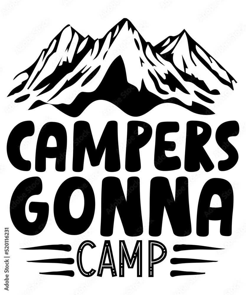 Camping SVG Bundle, Camping Crew SVG, Camp Life SVG, Funny Camping Svg ...