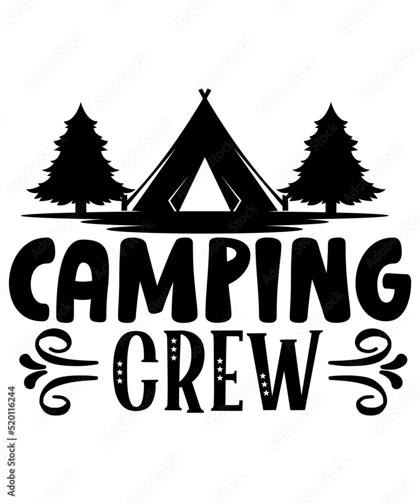 Camping SVG Bundle, Camping Crew SVG, Camp Life SVG, Funny Camping Svg ...