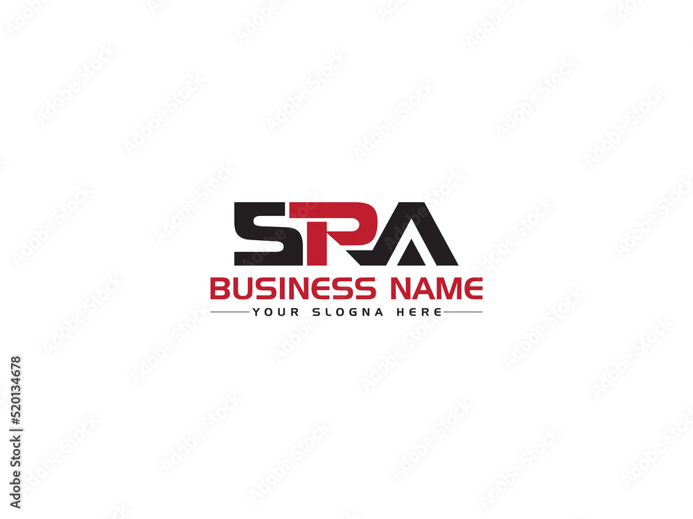 Alphabet SPA Logo Letter Vector, Creative SP s p a Logo Icon Design and ...