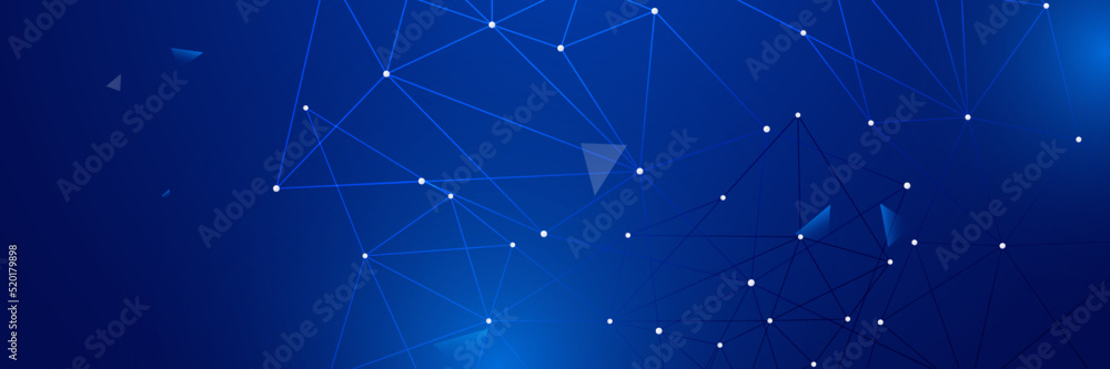 Wide Abstract modern futuristic, technology background. Hi tech digital ...