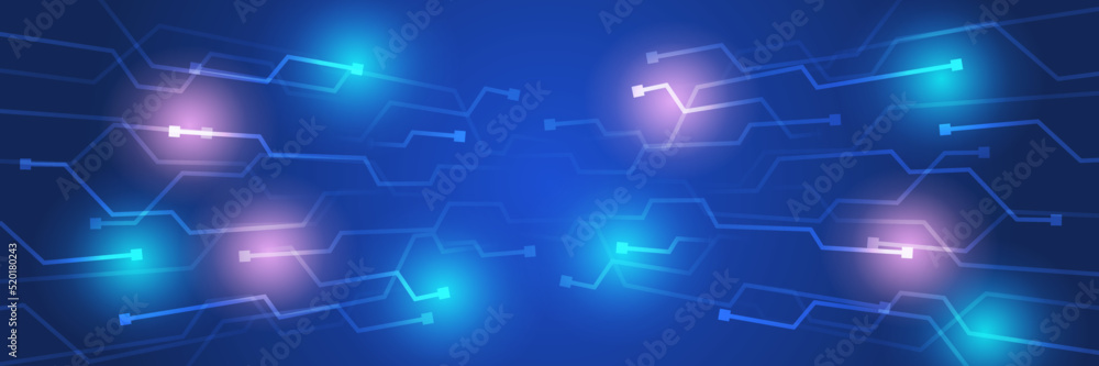 Website Header Background Blue