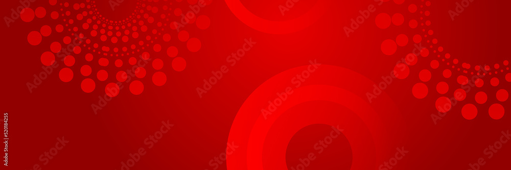 Abstract red banner background. Abstract banner design in shades of red ...
