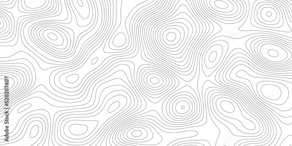 Topography and geography map grid abstract backdrop. Contour background ...