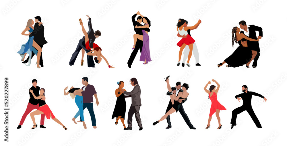 Dancing People, Dancer Bachata, Salsa, Flamenco, Tango, Latina Dance ...