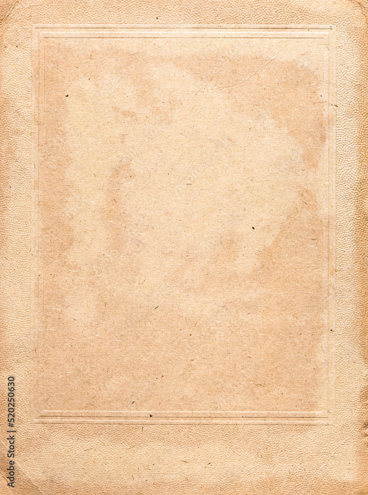 paper background - reverse side of retro photo passe-partout Stock ...