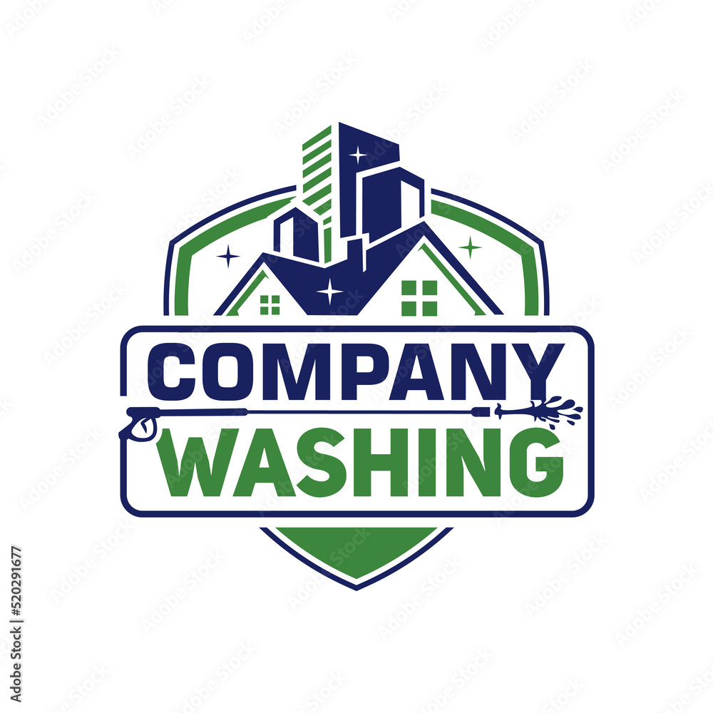 washing logo design creative idea vector design inspiration Stock ...
