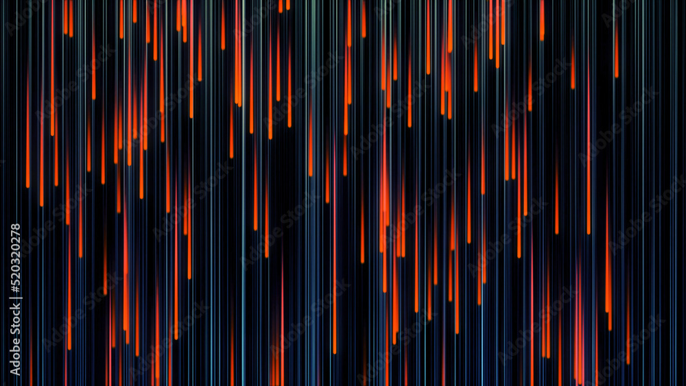 Abstract animation of bright digital rain of vertical colorful lines ... Abstract animation of bright digital rain of vertical colorful lines ...