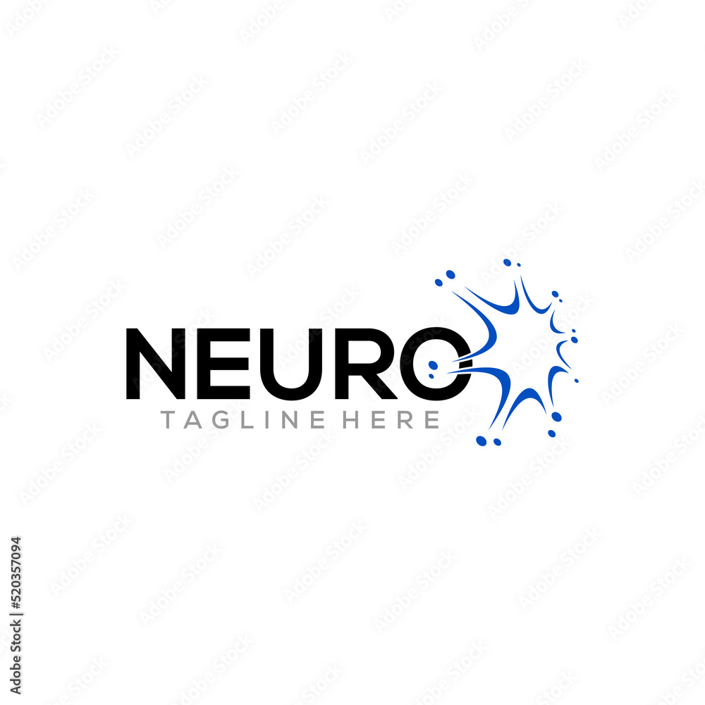 neurology logo design creative idea vector design inspiration Stock ...