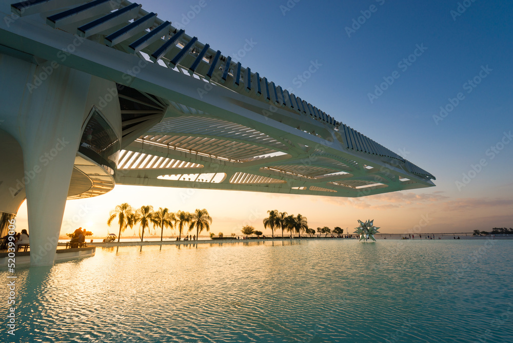 Rio de Janeiro, Brazil - July 14, 2022: The Museum of Tomorrow, a ...