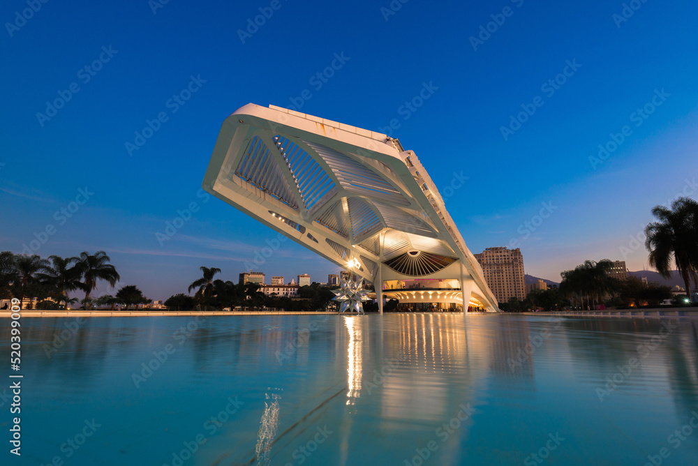 Rio de Janeiro, Brazil - July 14, 2022: The Museum of Tomorrow, a ...