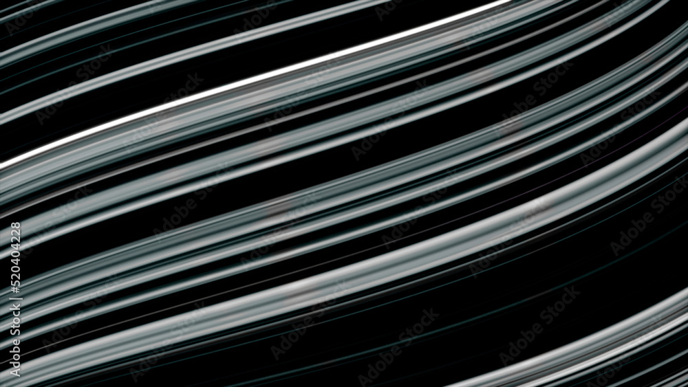 Beautiful light beams bending and shining during movement, seamless ...