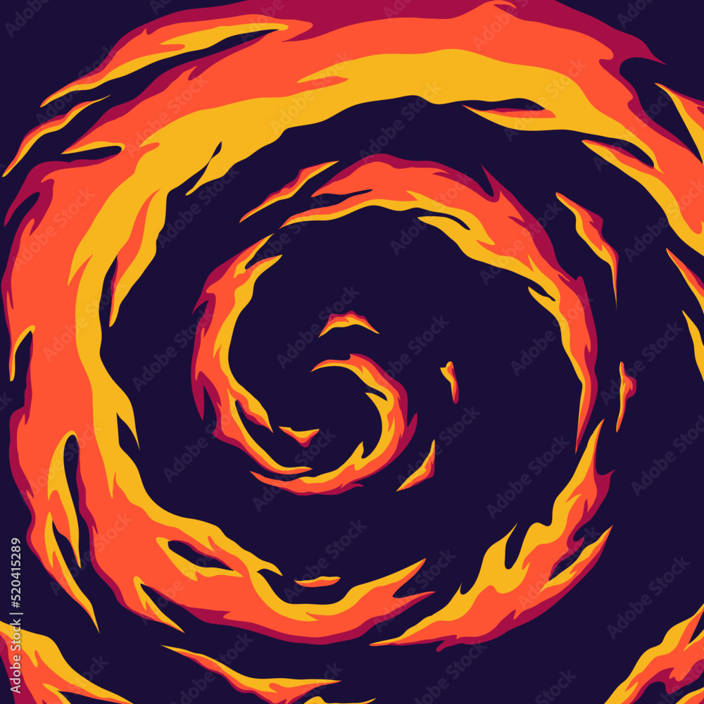 Comic book fantastic fire flames, smoke backgrounds. Design template ...