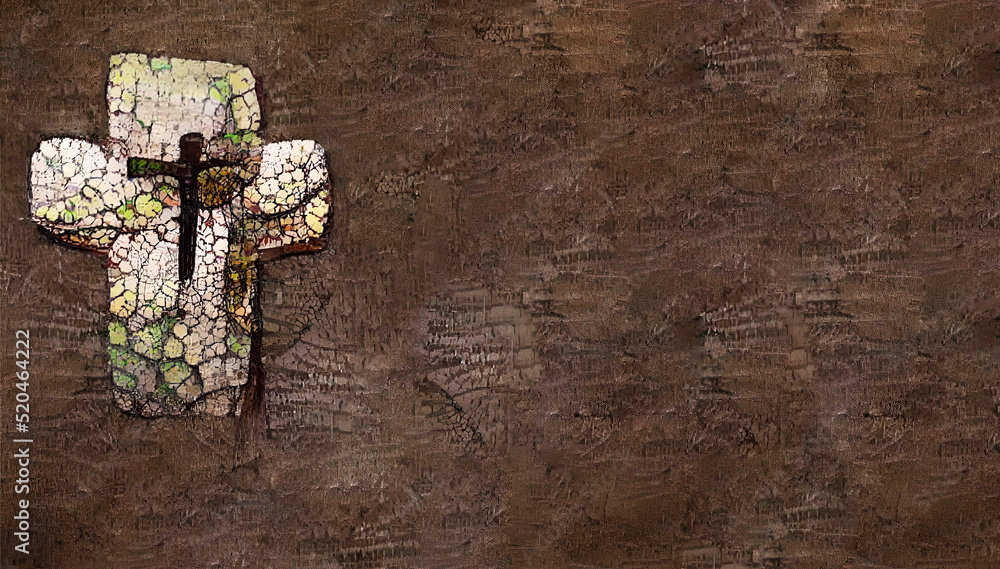 Rustic Cross Background