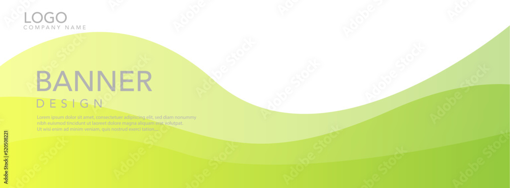Abstract green background, Green banner Stock Vector | Adobe Stock