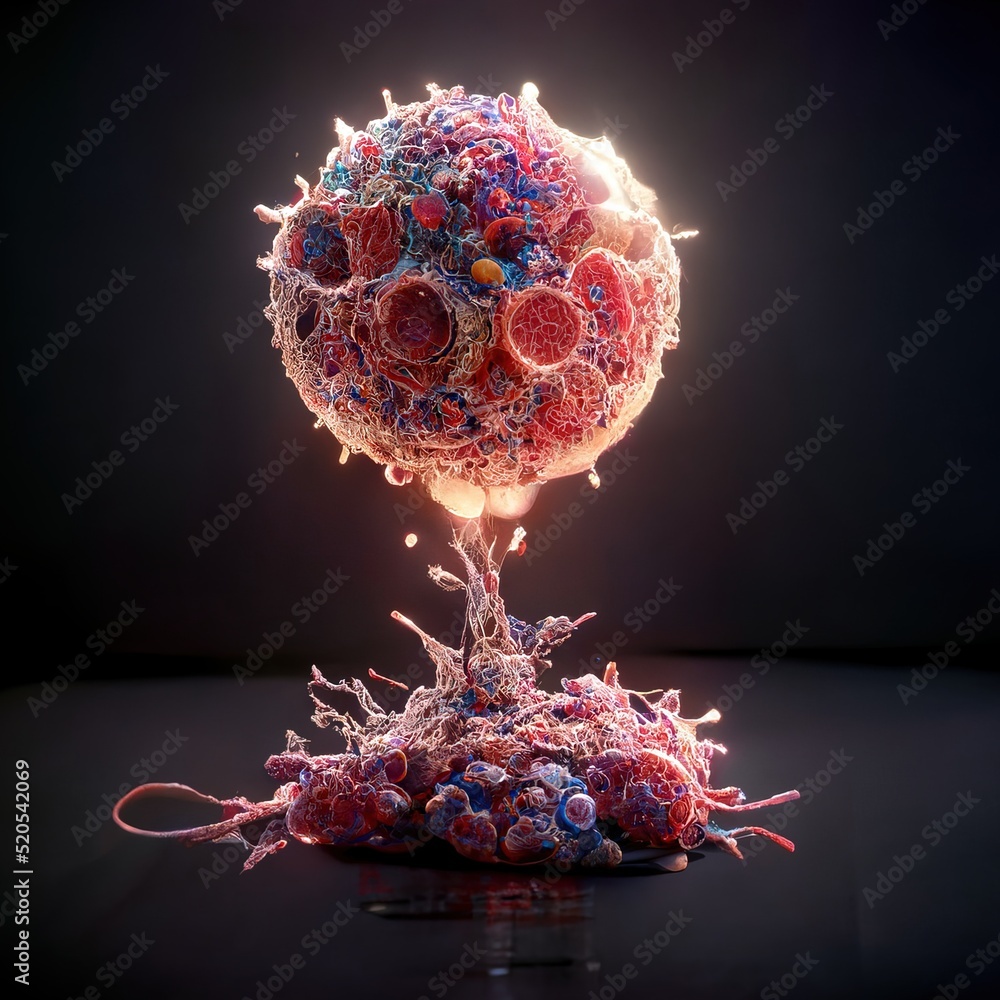 A new generation of dangerous corona flu floating pathogen respiratory ...