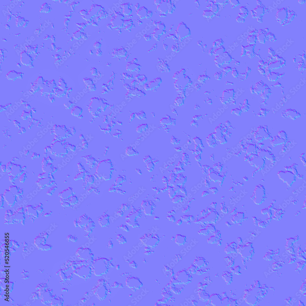 Normal map of wall material (Perfect seamless pattern) Stock ...