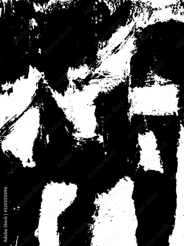 Grunge overlay vector. Abstract grunge rectangular frame. Dirty grainy ...