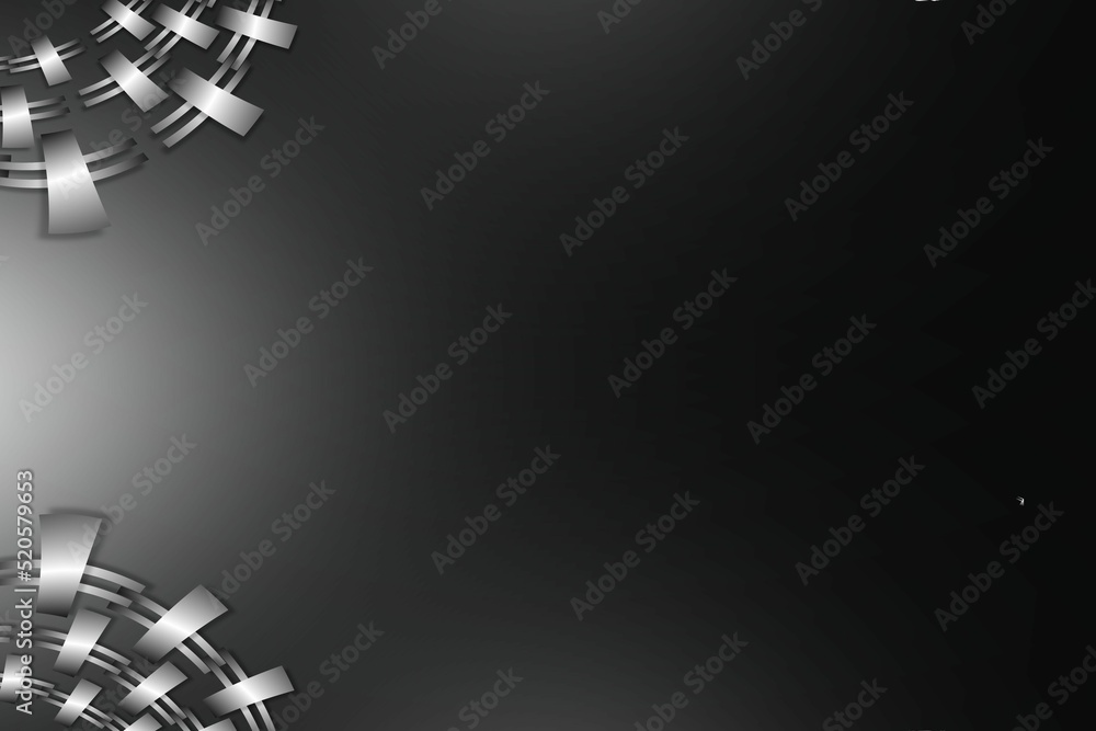 Simple wallpaper with black background and symmetrical patterns on left ...