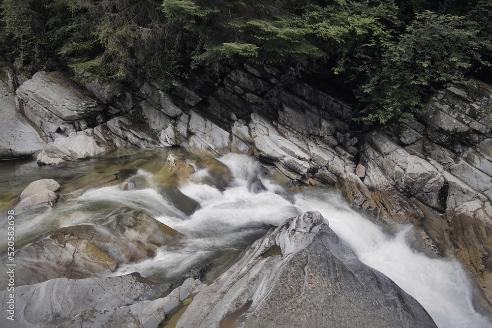 Poster Riverbed rocks, River Garry – Wall Art | UkPosters