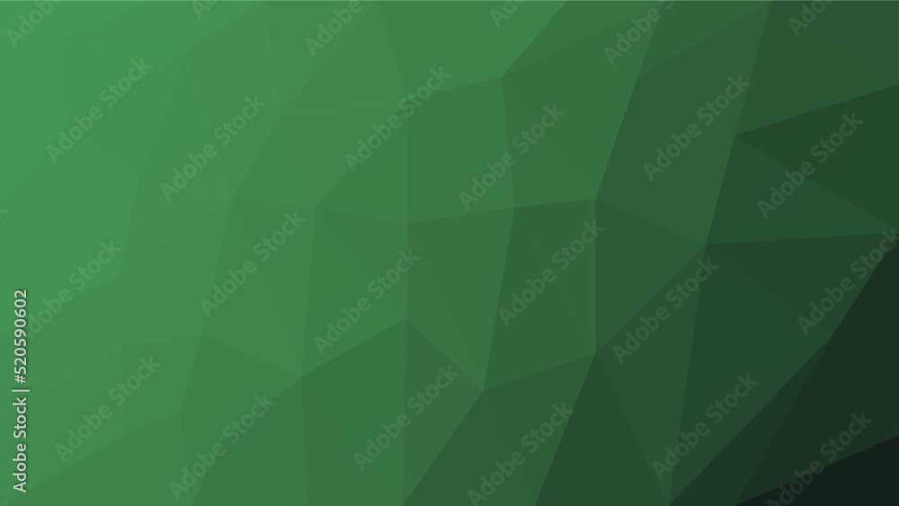 green and black themed triangle low poly simple stylish background ...